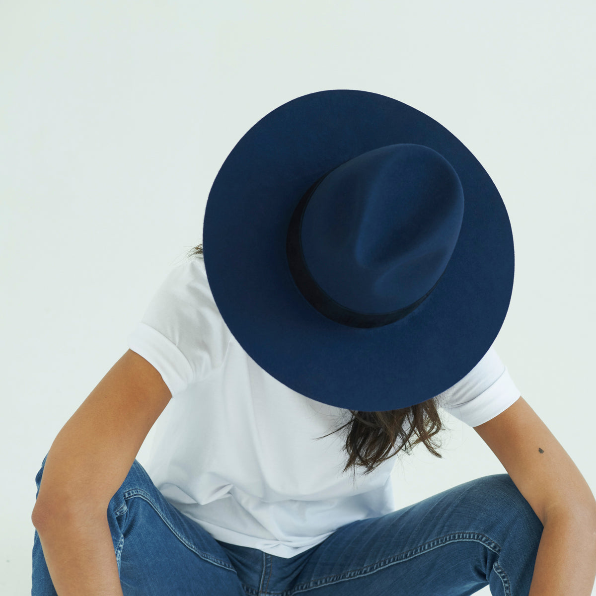 Stunning Electric Blue Hat | Clement & Grace